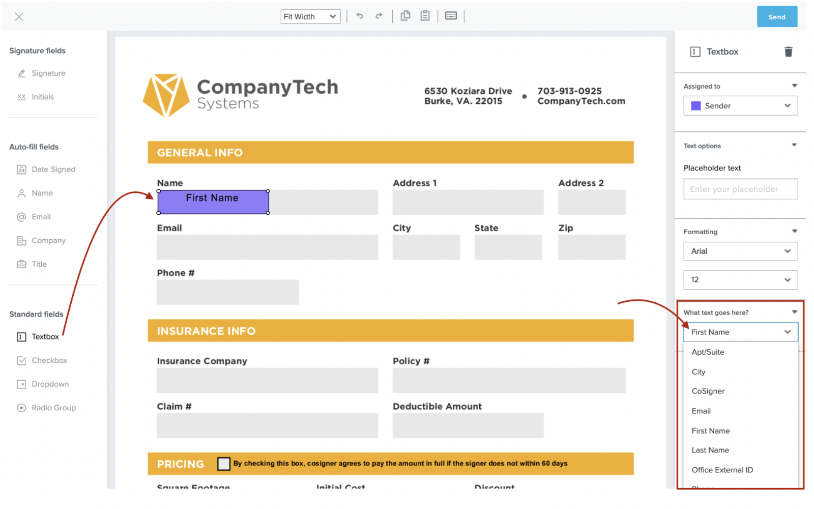How to Set Up Digital Contracts - SalesRabbit