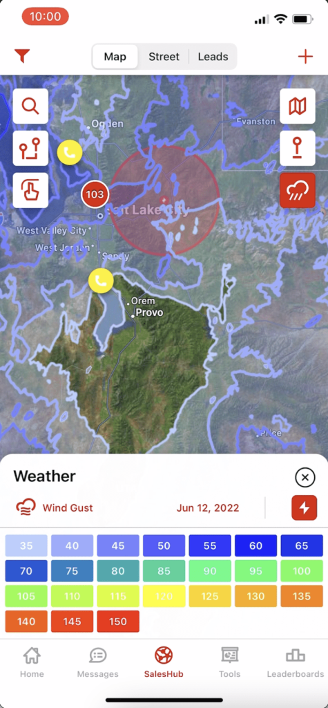 Improved Targeting with Storm Finder for Restoration Teams - SalesRabbit
